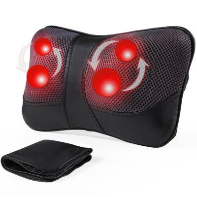 China Cheap Price Neck Shiatsu Deep Knead Massage Pillow With Heat for sale