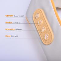 China Electric Shiatsu Therapy Back Neck Shoulder Kneading Massage Shawl Deep Tissue Heating Neck Massager for sale
