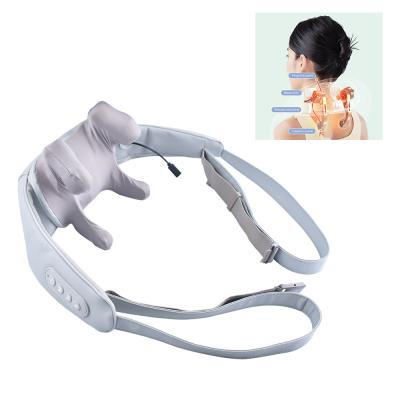 China Electric Neck Acupoint Lymphatic Massager for Neck Back Body Massager With Heating for sale