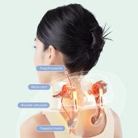 China Electric Neck Acupoint Lymphatic Massager for Neck Back Body Massager With Heating for sale