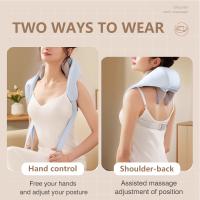 China Electric Neck Acupoint Lymphatic Massager for Neck Back Body Massager With Heating for sale