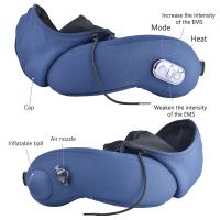 China Portable Yoga Style Shoulder Coverage Air Compression Neck  Stretching Thai Neck Massage Pillow for sale
