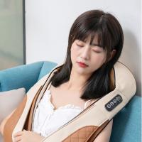 China OEM/ODM Cinturon De Masaje Electric Rechargeable Relax Shiatsu Back and Neck Shoulder Massage Machine for sale