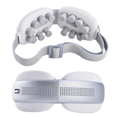 China Wireless Air Pressure Vibration Massage Digital Eye Massager for Eye Relief  Eye Mask With Music for sale