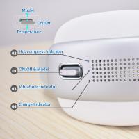 China Wireless Air Pressure Vibration Massage Digital Eye Massager for Eye Relief  Eye Mask With Music for sale