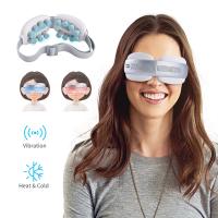 China 3D Usb Heated Weighted Eye Mask With Vibration Relax and Reduce Eye Strain Massage Eye Mask for sale