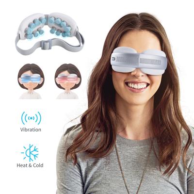 China 3D Usb Heated Weighted Eye Mask With Vibration Relax and Reduce Eye Strain Massage Eye Mask for sale