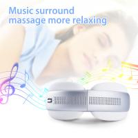 China 3D Usb Heated Weighted Eye Mask With Vibration Relax and Reduce Eye Strain Massage Eye Mask for sale