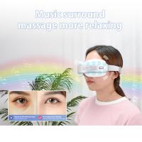 China 3D Usb Heated Weighted Eye Mask With Vibration Relax and Reduce Eye Strain Massage Eye Mask for sale