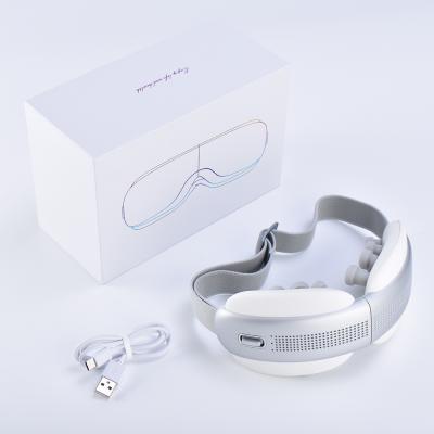 China Shops Selling Appliance Charging Multifunction Electro Blood Circulation Relaxation Eye Massager With Music for sale