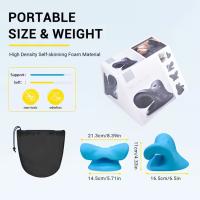 China EVA Material Neck Stretcher Cervical Traction Device with Customized Color and CE ROHS Certification for Neck Pain Relief for sale