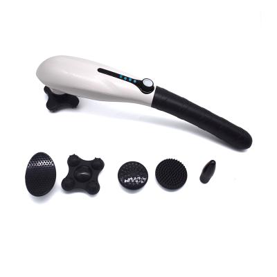 China Lightweight Mini Portable Hand Long Handle Battery Operated Back Massager for sale