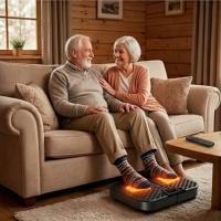 China Foot Machine Promoting Blood Flow Electric Shiatsu Vibration Foot Massager for sale