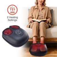 China Newest Mini Shiatsu Kneading Electric Rolling Foot Massager Home Use air Pressure Physical Therapy 4d Heat Foot Massager for sale