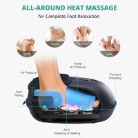 China air Relax Compression Blood Circulation Foot Leg Massager Botas De Presoterapia Shiatsu Kneading Electric Rolling Foot Massager for sale
