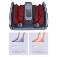 China Portable Foot Massager Machine Shiatsu Vibration Electric Heated Foot Massager for sale