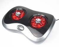 China 3D Rolling Electric Shiatsu Foot Massager with Infrared Heating and 12V Power for sale