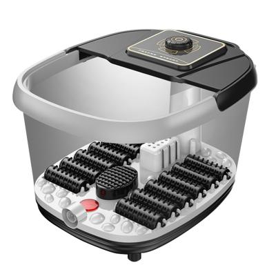 China Foot Spa Massager Automatic Heating Shiatsu Roller Electric Foot Massager for sale