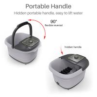China Foot Spa Massager Automatic Heating Shiatsu Roller Electric Foot Massager for sale