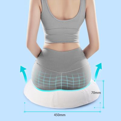 China Lift Butt Hip Massage Electric Butt Enlargement Massager Shiatsu Heated Massage Seat Cushion for Back Waist Spine & Chair Use for sale