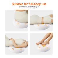 China Lift Butt Hip Massage Electric Butt Enlargement Massager Shiatsu Heated Massage Seat Cushion for Back Waist Spine & Chair Use for sale