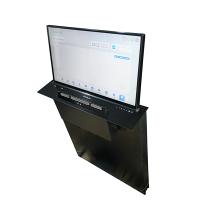 China LYLN Motorized Retractable Monitor Integrated With Array Microphone for sale