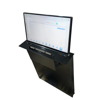 China LYLN Motorized Retractable Monitor Integrated With Array Microphone for sale