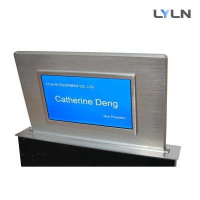China Low Noise Retractable Monitor Ultra Slim With 10.1 Inch Digital Nameplate for sale