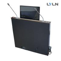 China CE Approved Retractable Monitor & 2 Microphones For chairman seat in conference system for sale