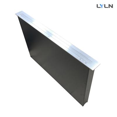 China Motorized Retractable Computer Monitor Side By Side LYLN AMX Crestron Compatible for sale