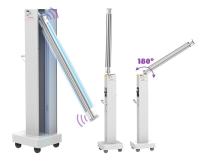 China 60W Sterilizer Wheel Germicidal Lamp Quartz Tube 254nm Hospital for sale