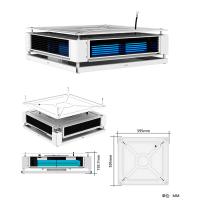 China Omni Directional UVC Disinfection Light Air Circulation HEPA Filter 150 Watt for sale