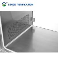 China SS 304 Cleanroom Pass Box Wall Mounted With Tempered Glass Window for sale