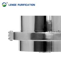 China 0.35MPA Stainless Steel Filter Housing 222 226 Interface For Liquid Filtration for sale