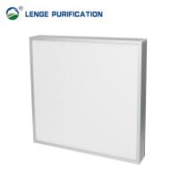 China 99.99995 % Aluminum Compact U16 Hepa Ulpa Filter With Glass Fibre for sale