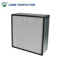 China Galvanized Iron F8 Separator Cleanroom F8 Hepa Filter With Aluminum Foil Spacer for sale