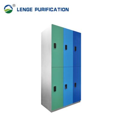 China Colored Stainless Steel Furnishing Cabinet With Coded Lock for sale
