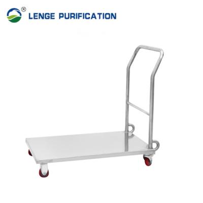 China Clean Room SUS 304 Trolley Stainless Steel Furnisher For Pharmaceutical for sale
