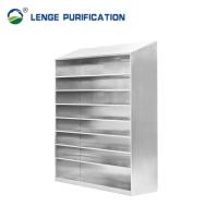 China Multilayer Stainless Steel Furnishing 1100mm × 450mm × 2000mm Pharma Storage Rack for sale
