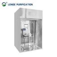 China Isolator Clean Room Equipments With Gloves Negative Pressure Dispensing Booth With Control System for sale