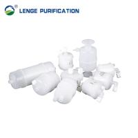 China 5 Inch Pes Pleated Filter Cartridge Capsule With Threaded Connection for sale