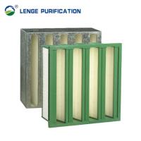 China H14 99.995% V-Bank HEPA Filter For Cleanroom Applications for sale