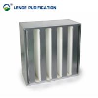 China H14 99.995% V-Bank HEPA Filter For Cleanroom Applications for sale
