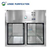 China 1220 X 1000 X 800mm Double Door Pharmaceutical Pass Box For Transfering Goods for sale