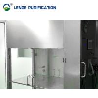 China SUS304 800 × 600 × 1800 MM LAF Laminar Air Flow Hood Trolley Vertical Air Supply for sale