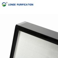 China 99.9995 % Aluminum Compact U15 Ulpa Filter With CR Seal Strip for sale