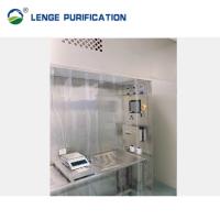 China 3100 x 2800 x 2570mm Raw Material Sampling Booth Treated By HEPA Filter for sale