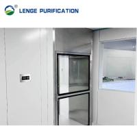 China 800x800x1800 Floor Type SS 304 Cleanroom Static Pass Box Without Bottom for sale