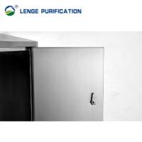 China Flat Top Stainless Steel Furnishing Eight Door Cabinet With Lock for sale