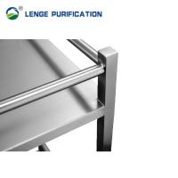 China Clean Room SUS 304 Trolley Stainless Steel Furnisher For Pharmaceutical for sale